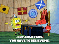 Believe Gif Spongebob