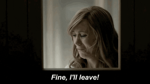Fine Ill Leave GIFs - Get the best GIF on GIPHY