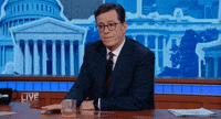 Quadruple Facepalm Colbert
