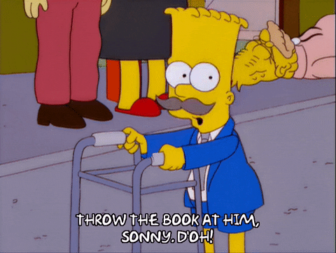 Throwing The Book GIFs - Get the best GIF on GIPHY