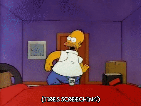 Simpsons Run GIFs - Get the best GIF on GIPHY