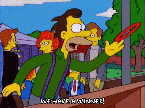 We Have A Winner Animated Gif
