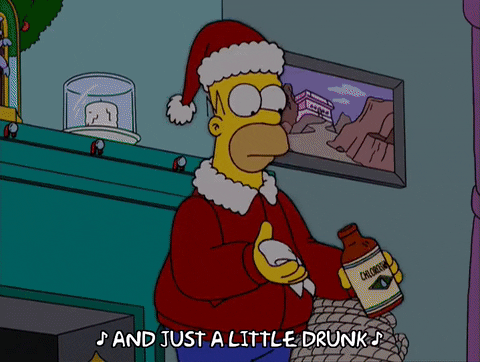 Drunk Santa Gif