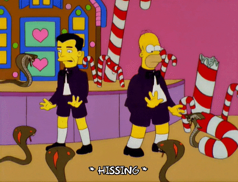 Homer Cobras Snakes GIFs - Get the best GIF on GIPHY