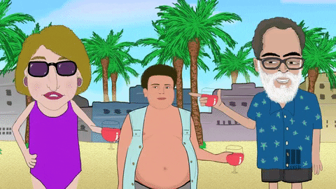 Cocktails By The Beach GIFs - Get the best GIF on GIPHY