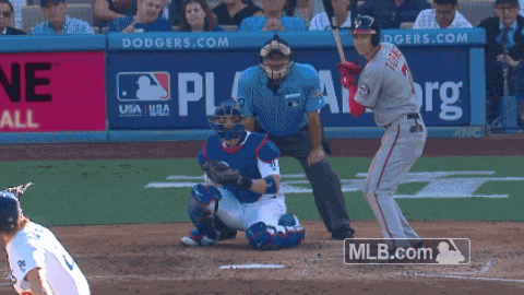 Strike Out Los Angeles Dodgers GIF by MLB - Find & Share on GIPHY