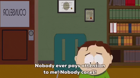 Nobody-ever-pays-attention-to-me GIFs - Get the best GIF on GIPHY