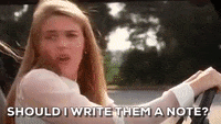 Clueless Driving Gif