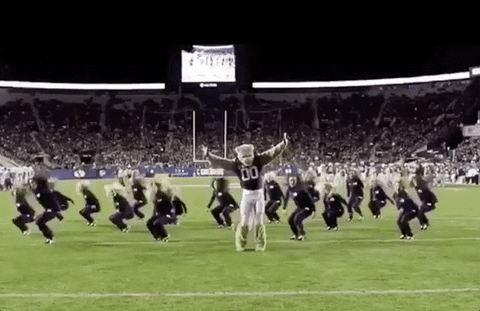 Byu Mascot GIFs - Get the best GIF on GIPHY