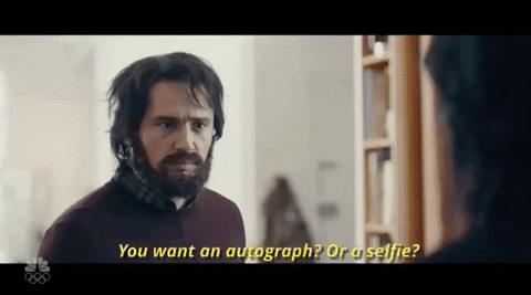 You-want-an-autograph-or-a-selfie GIFs - Get the best GIF on GIPHY