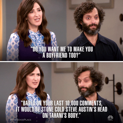The-good-place-derek GIFs - Get the best GIF on GIPHY