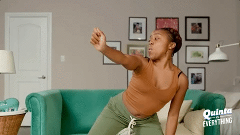 Turn Up Dancing GIF by Quinta vs. Everything - Find & Share on GIPHY