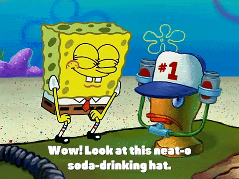 Spongebob Drunk Gif