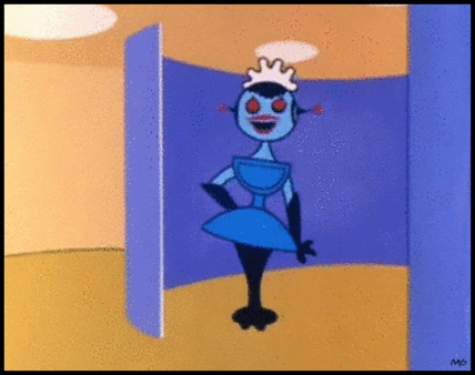 Robot-maid GIFs - Get the best GIF on GIPHY