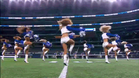 Dallas Cowboys Football GIF by Dallas Cowboys Cheerleaders: Making the ...