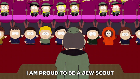 Kenny Mccormick Jew Camp GIF by South Park - Find & Share on GIPHY