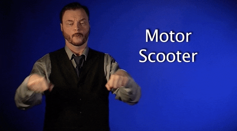 Motorized Scooter GIFs - Get the best GIF on GIPHY