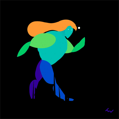 Walking Searching GIF by Philip De Canaga - Find & Share on GIPHY