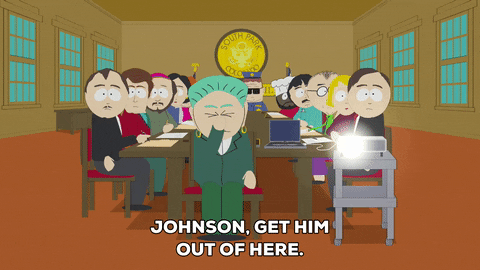 Angry Mr. Mackey GIF by South Park - Find & Share on GIPHY