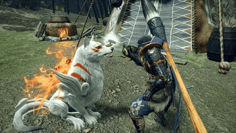 Monster Hunter Dog GIF by CAPCOM - Find & Share on GIPHY