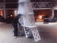 House Of Cards Falling Gif