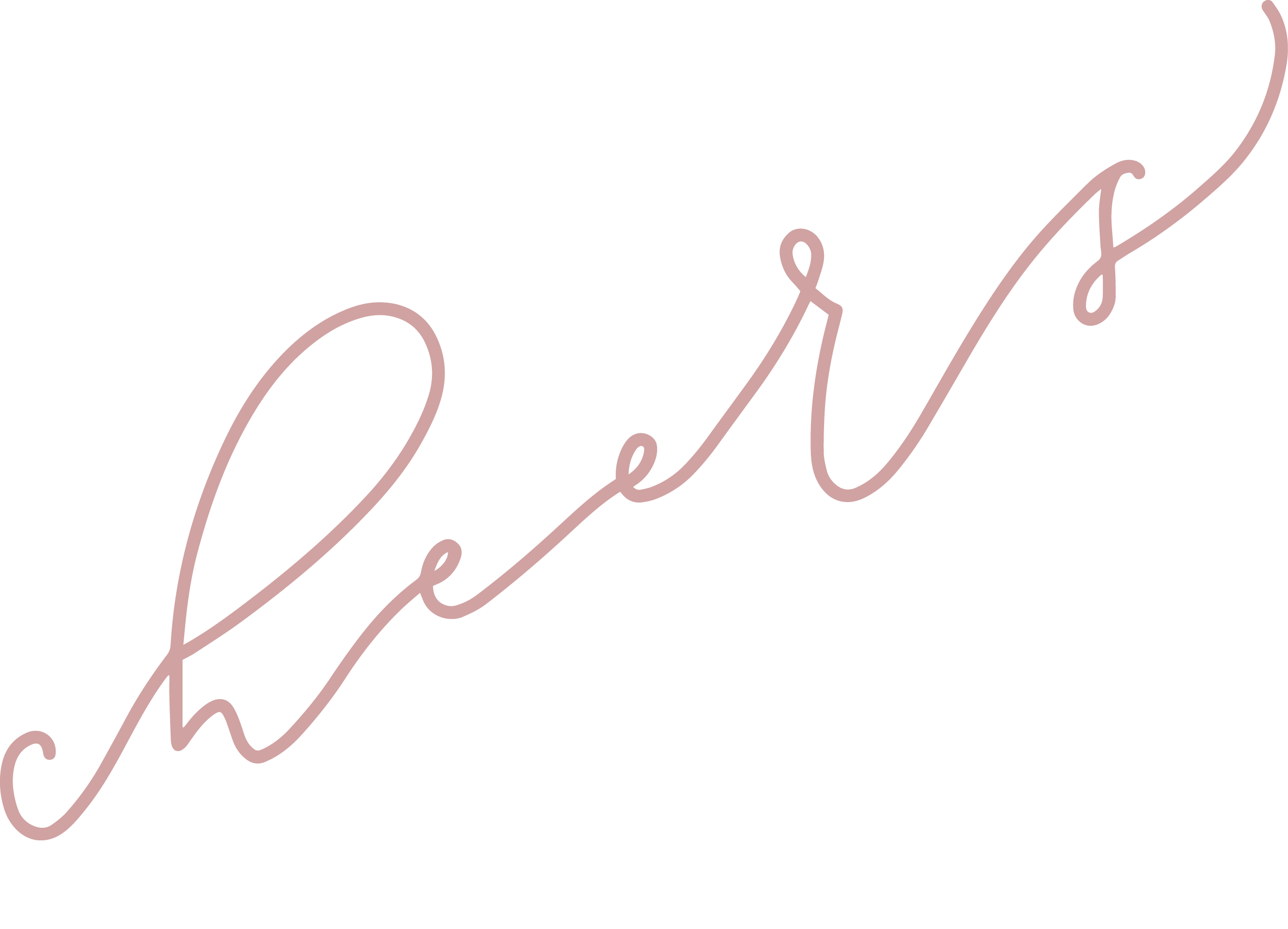 Happy Cheers Sticker by MJ Creative Co for iOS & Android | GIPHY