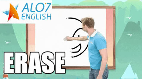 Alo7 English Erase GIF by ALO7.com - Find & Share on GIPHY
