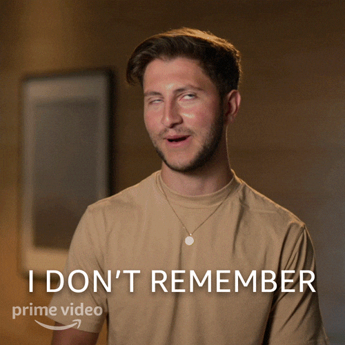 Dont Remember S Get The Best On Giphy