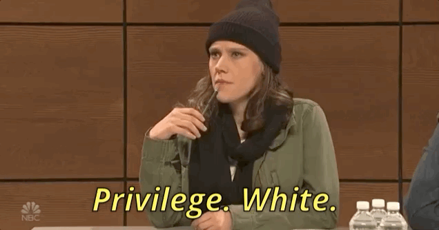 Kate Mckinnon White Privilege GIF by Saturday Night Live - Find & Share ...