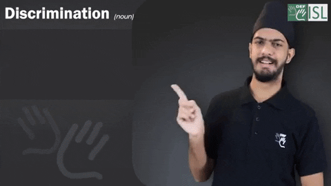 Sign Language Discrimination GIF by ISL Connect - Find & Share on GIPHY