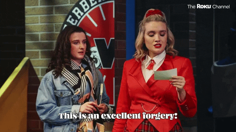 Heathers The Musical GIF by The Roku Channel - Find & Share on GIPHY