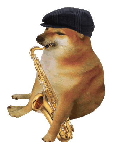 Puppy Drums Sticker by Revicheems for iOS & Android | GIPHY