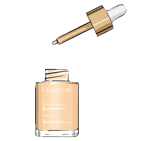 Beauty Face Sticker by Clarins Russia for iOS & Android | GIPHY