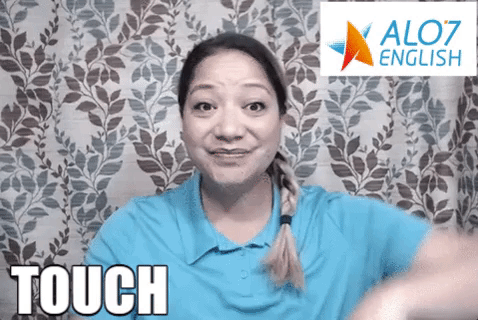 Touch Total Physical Response GIF by ALO7.com - Find & Share on GIPHY