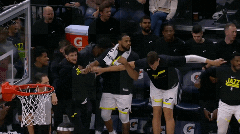 Basketball Hype GIF by Utah Jazz - Find & Share on GIPHY