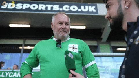Football Team Heart GIF by Northern Ireland - Find & Share on GIPHY