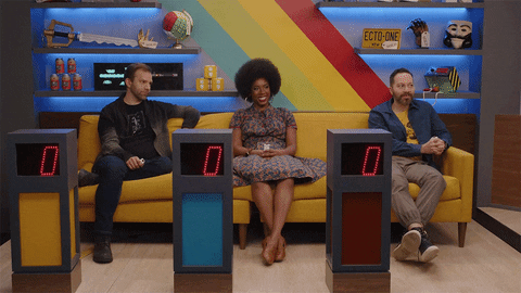Celebrate Sam Riegel GIF by Dropout.tv - Find & Share on GIPHY