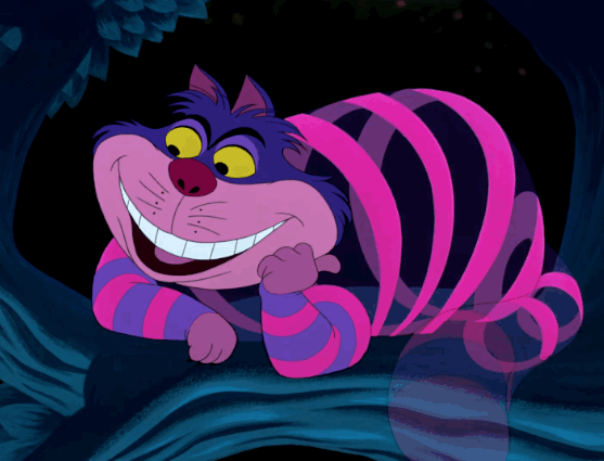 Alice In Wonderland Chesire Cat By Disney Find And Share On Giphy