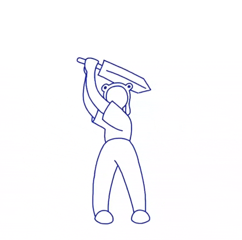 Art Hitting GIF - Find & Share on GIPHY