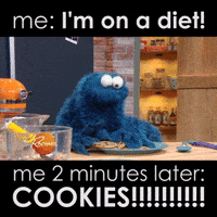 Cookie Monster Eating Animated Gif