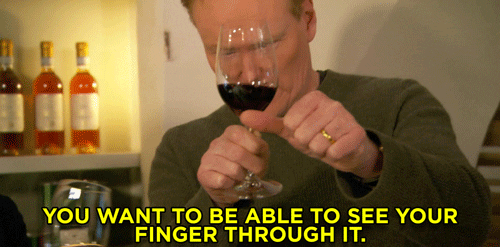 Wine Tasting GIF by Team Coco - Find & Share on GIPHY
