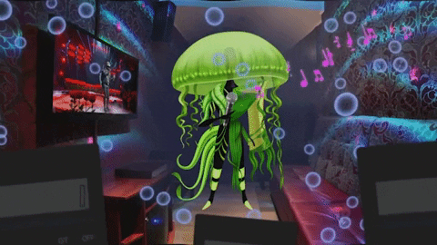 Jellyfish Singing GIF by The Masked Singer - Find & Share on GIPHY