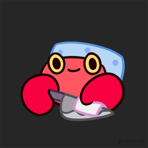 Crabby crab by pikaole | GIPHY