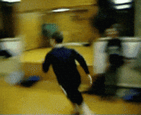 Running Into A Wall Gif