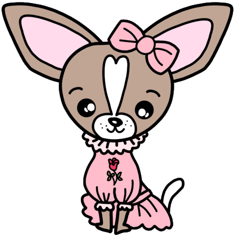 Dog Pink Sticker by Ivo Adventures for iOS & Android | GIPHY