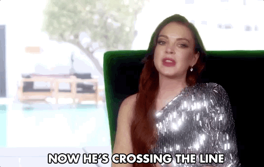 Crossed A Line GIFs - Get the best GIF on GIPHY