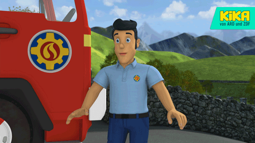 Happy Fireman Sam GIF by KiKA - Find & Share on GIPHY