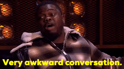 Awkward Conversations GIFs - Get the best GIF on GIPHY