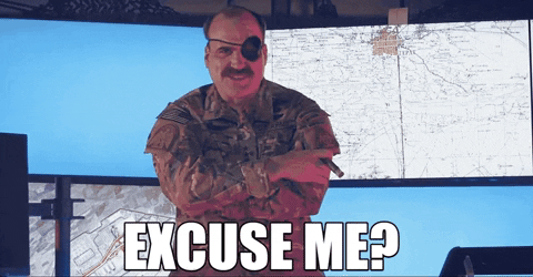 Excuse Me Reaction GIF by Black Rifle Coffee Company - Find & Share on ...