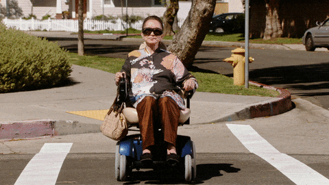 Motorized Wheelchair Gif